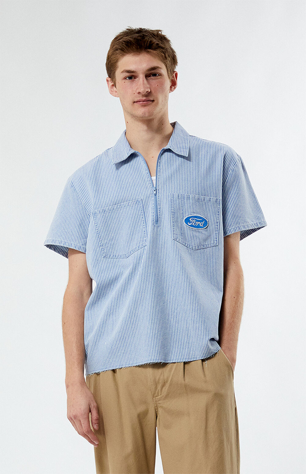 FORD Quarter Zip Shirt | PacSun