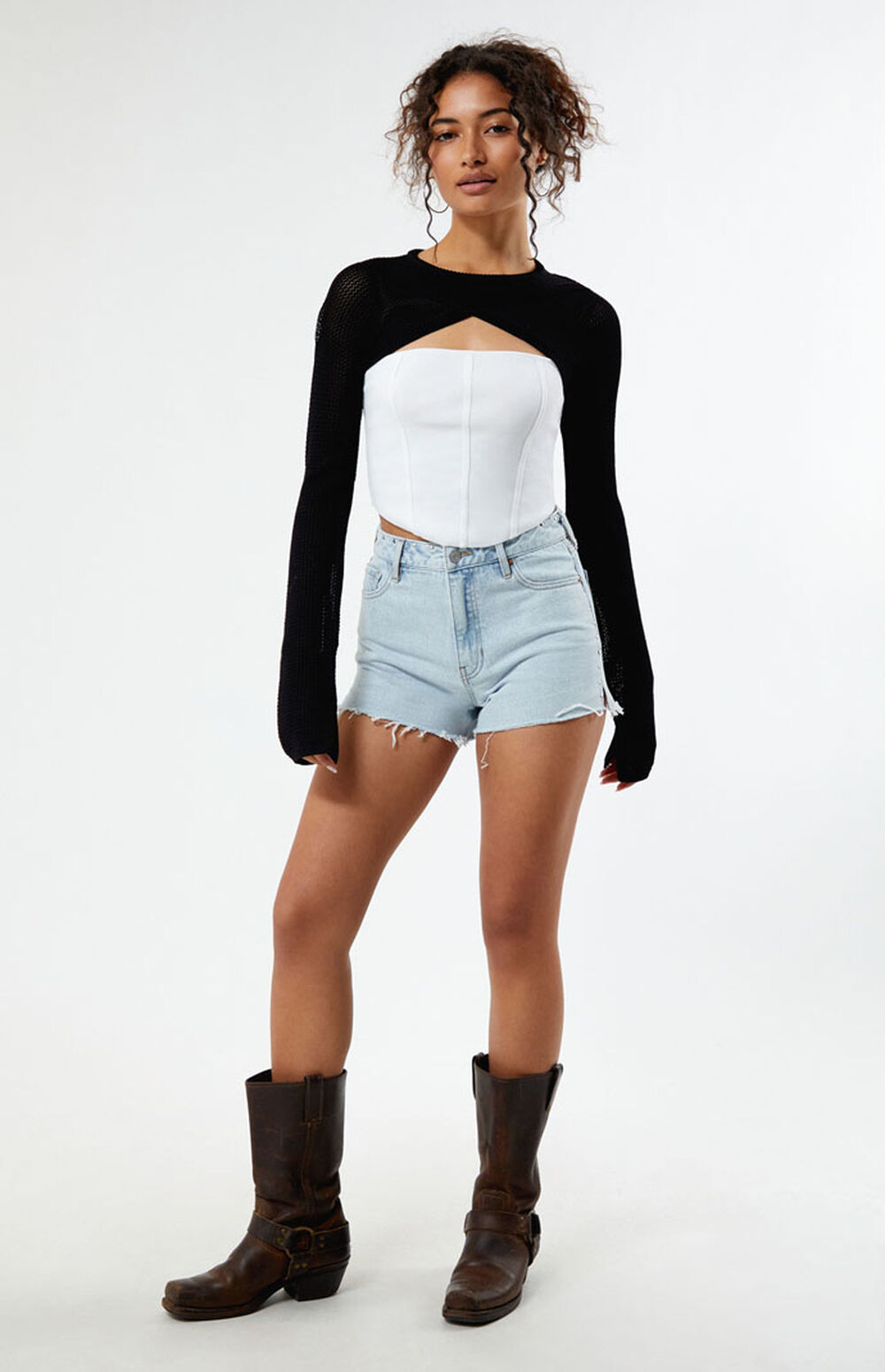 LA Hearts Rachel Sweater Shrug | Pacsun