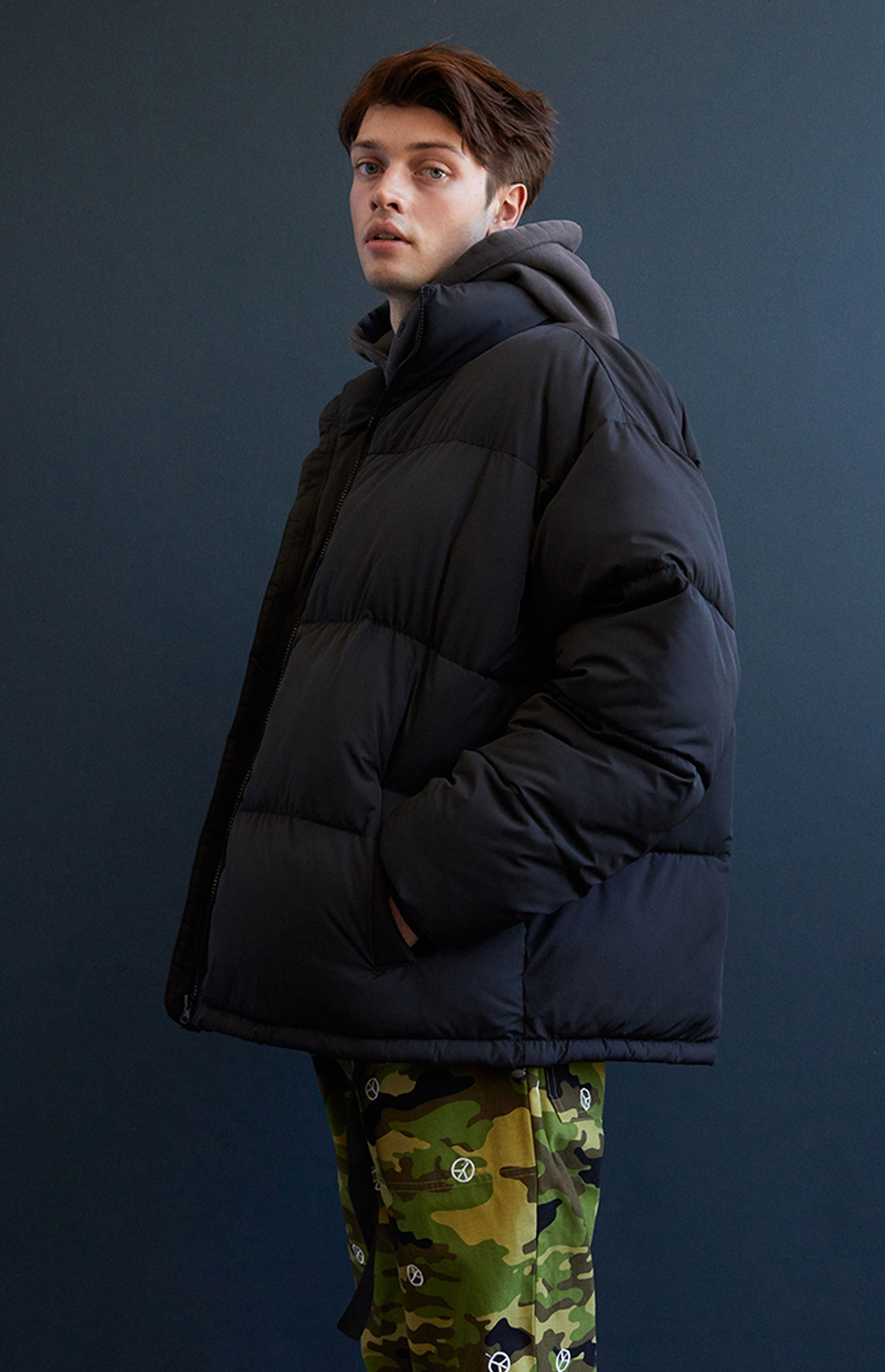 Pacsun Solid Puffer Jacket | PacSun