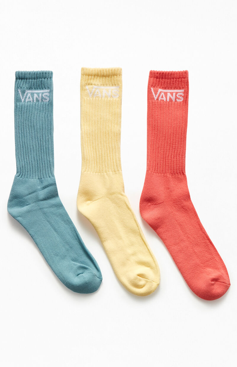 Vans 3-Pack Classic Crew Socks | PacSun