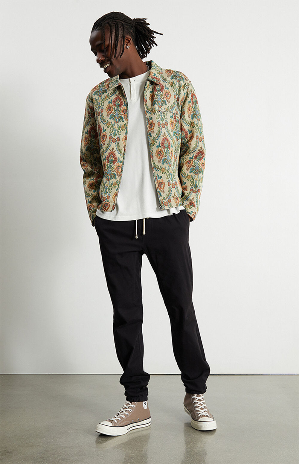 PacSun Black Slim Jogger Pants | PacSun