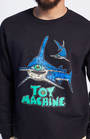 Toy Machine Hirotton Hammerhead Crew Neck Sweatshirt | PacSun