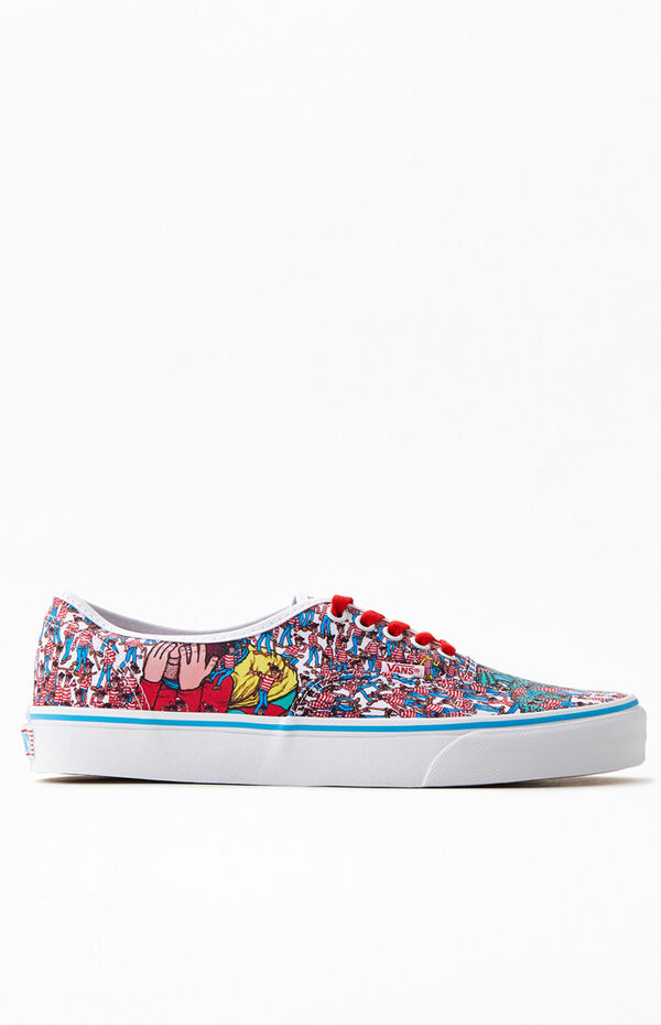 Vans x Where's Waldo Authentic Shoes | Pacsun