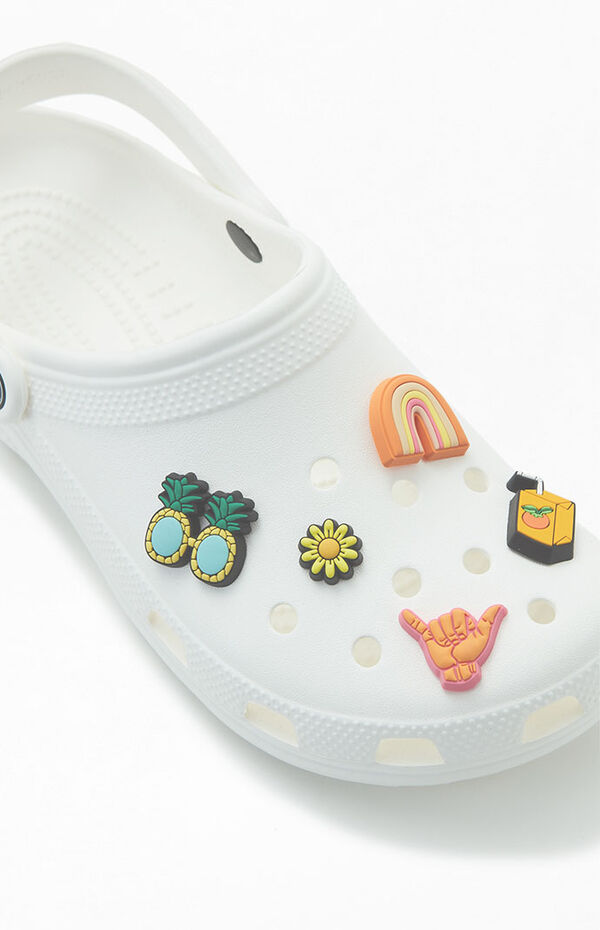 Crocs 5 Pack Sunshine Is Fine Jibbitz Charms | PacSun