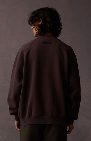 Fear of God Essentials Plum Crew Neck Sweatshirt | PacSun