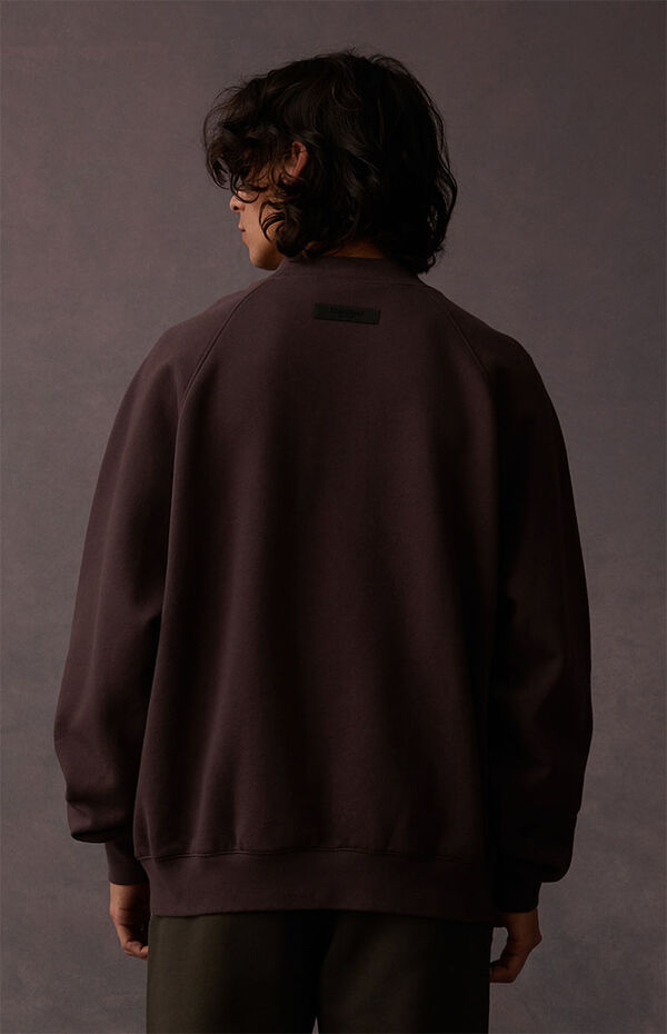 Fear of God ESSENTIALS Plum Crew Neck Sweatshirt | Pacsun