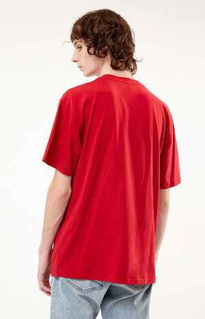 PS Basics Red Reece Regular T-Shirt | PacSun