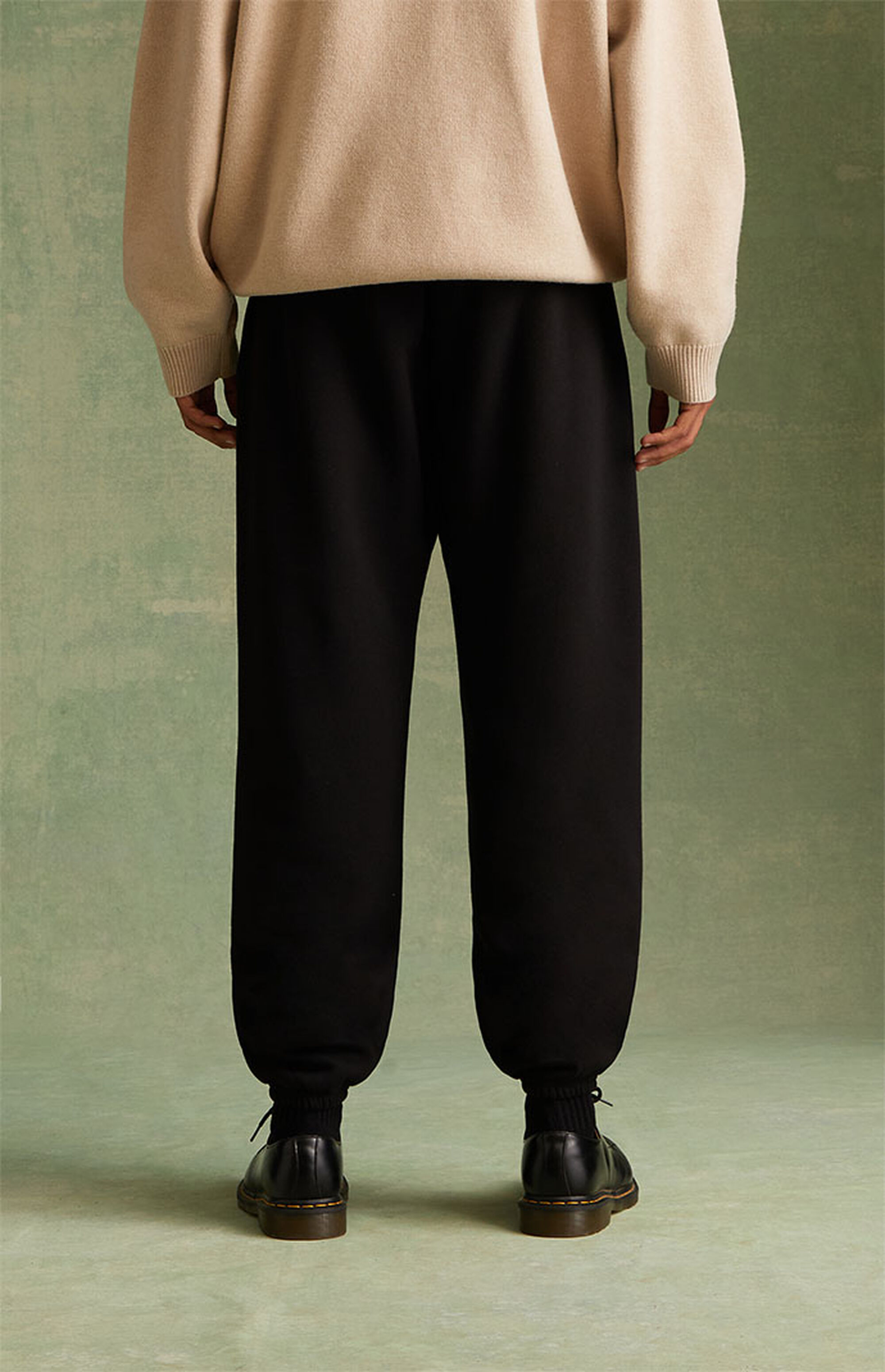 Fear of God Essentials Jet Black Sweatpants | Pacsun