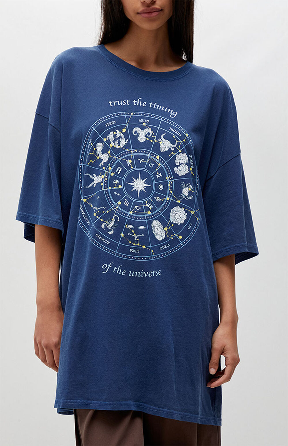 Golden Hour Trust The Timing Oversized T-Shirt | PacSun