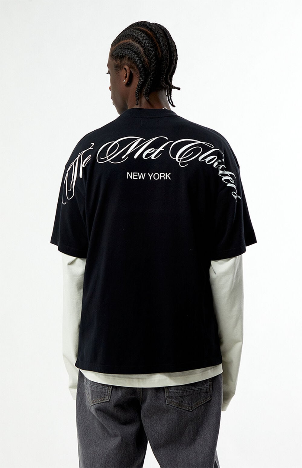 The Met x Pacsun Script T-Shirt | Pacsun