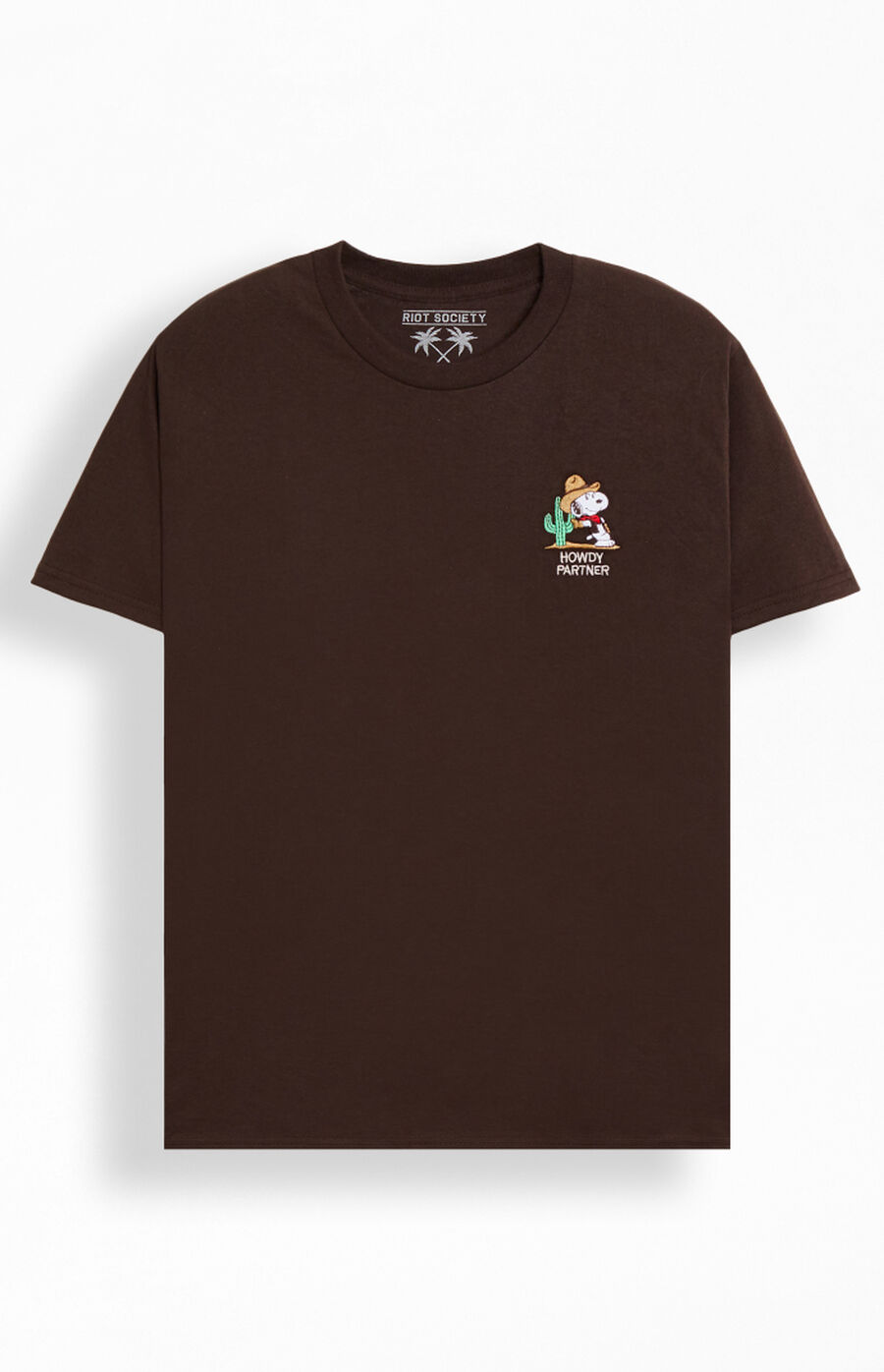 Riot Society Howdy Yall Peanuts Embroidery T-Shirt | PacSun