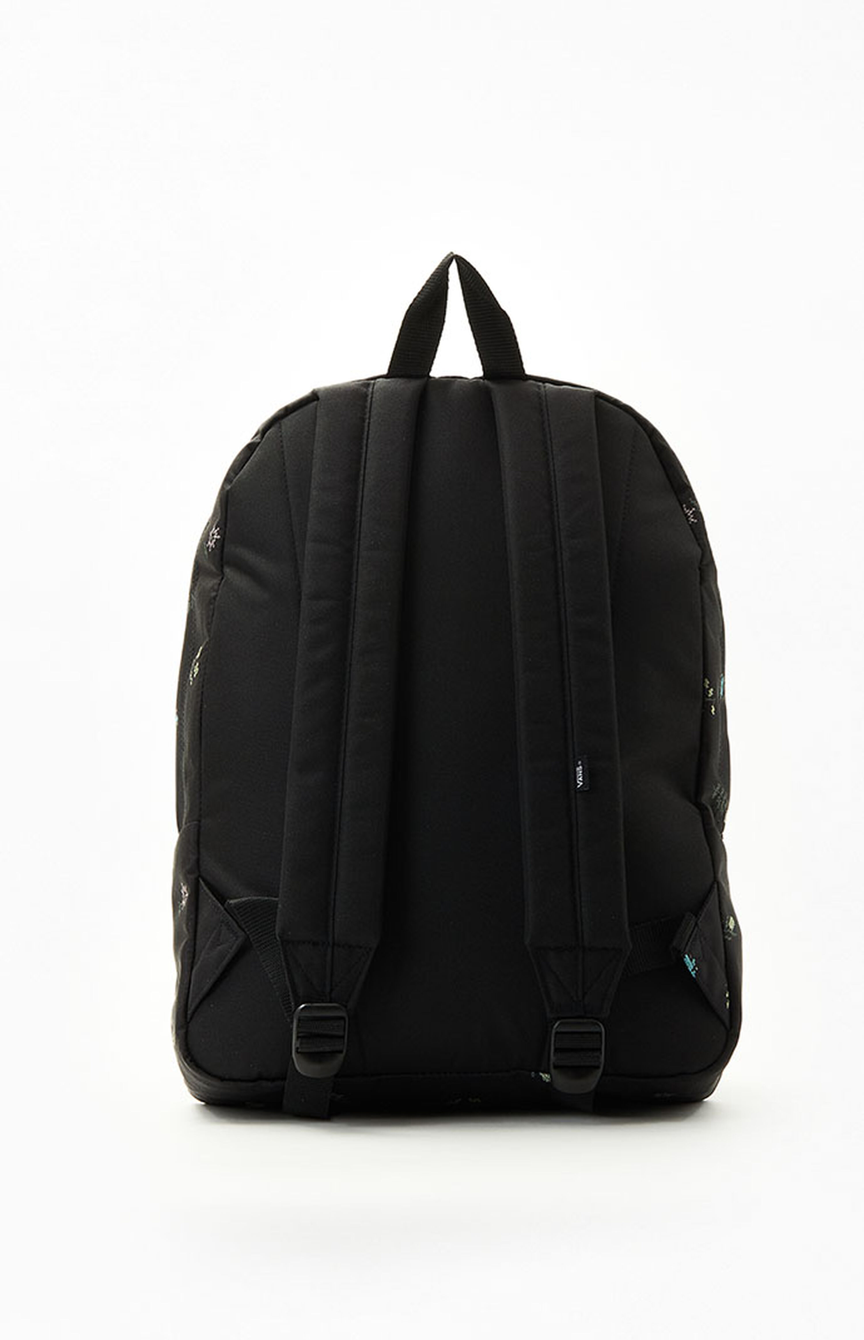 Vans Black Floral Realm Backpack | PacSun