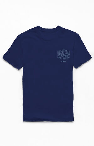 Blue PacSun 3D Logo T-Shirt | PacSun