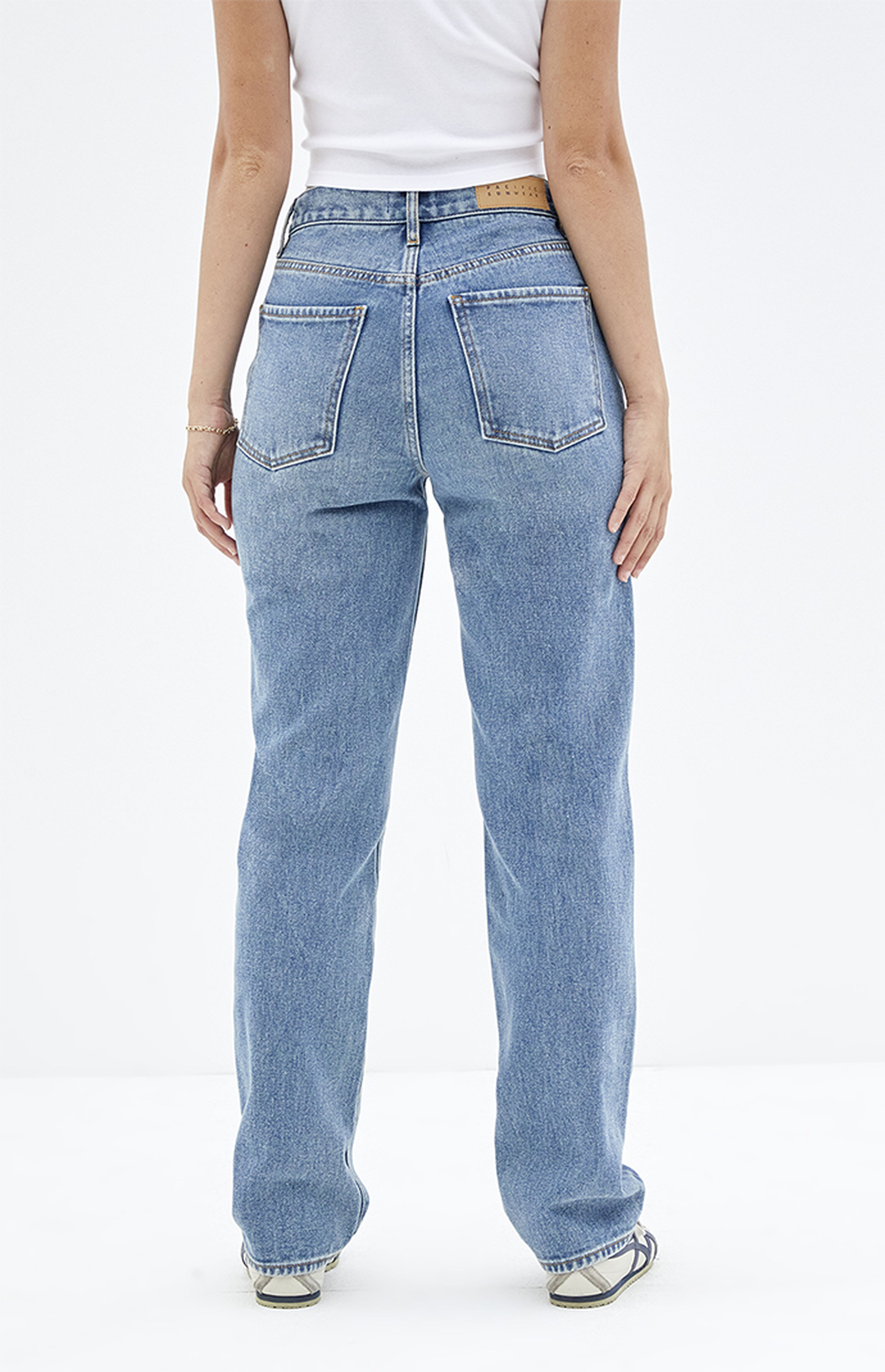 Pacsun Medium Indigo Dad Jeans | Pacsun