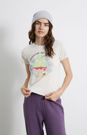 Golden Hour Find My Peace Frog T-Shirt | PacSun