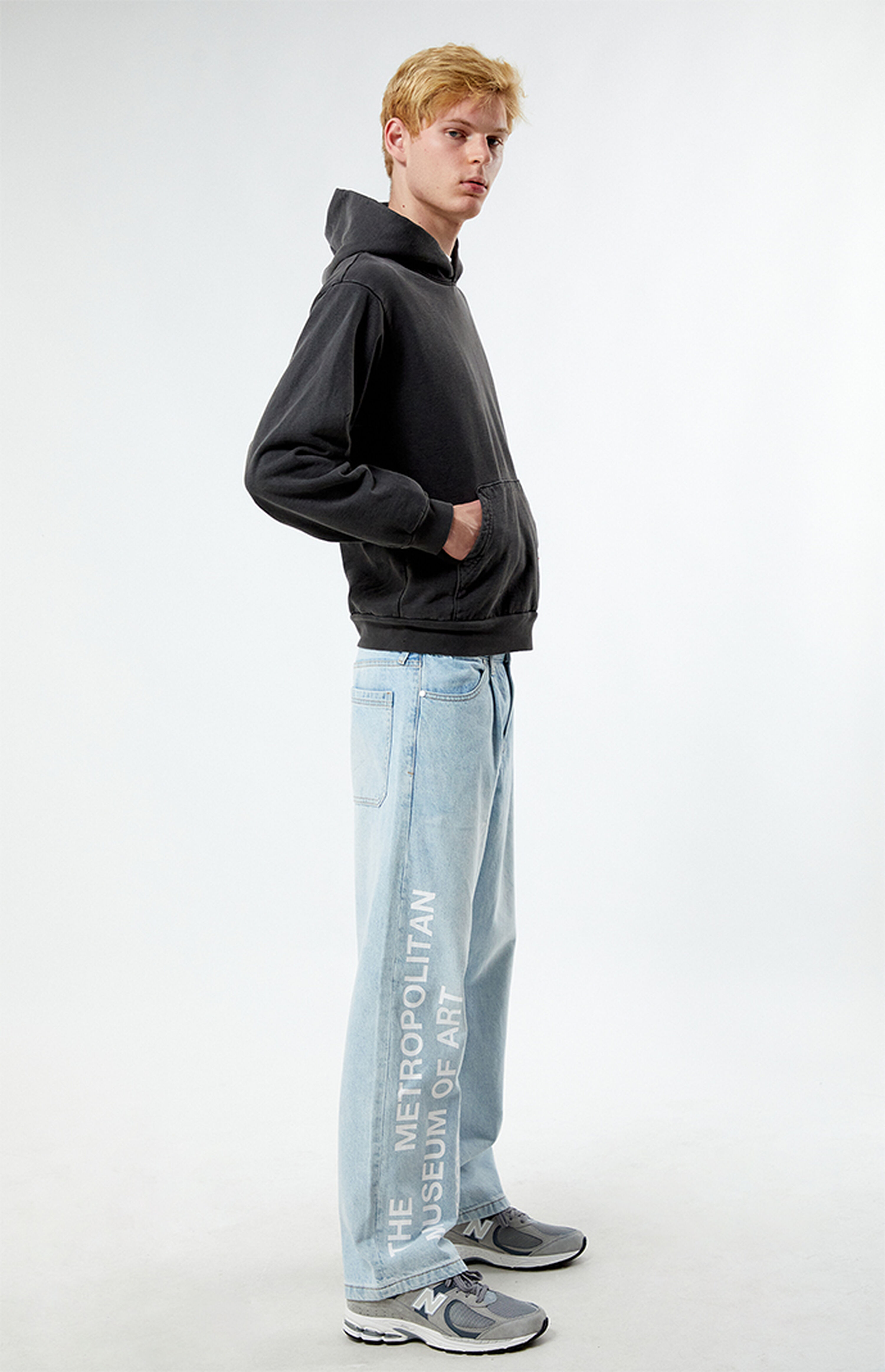 The Met x PacSun Baggy Graphic Jeans | PacSun