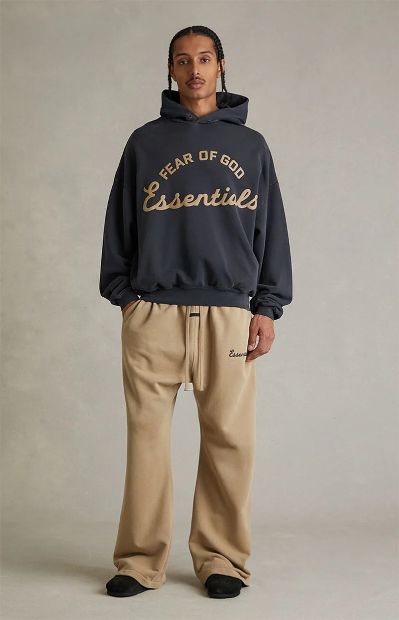 Fear of God ESSENTIALS Faded Dune Training Classic Flare Sweatpants ...