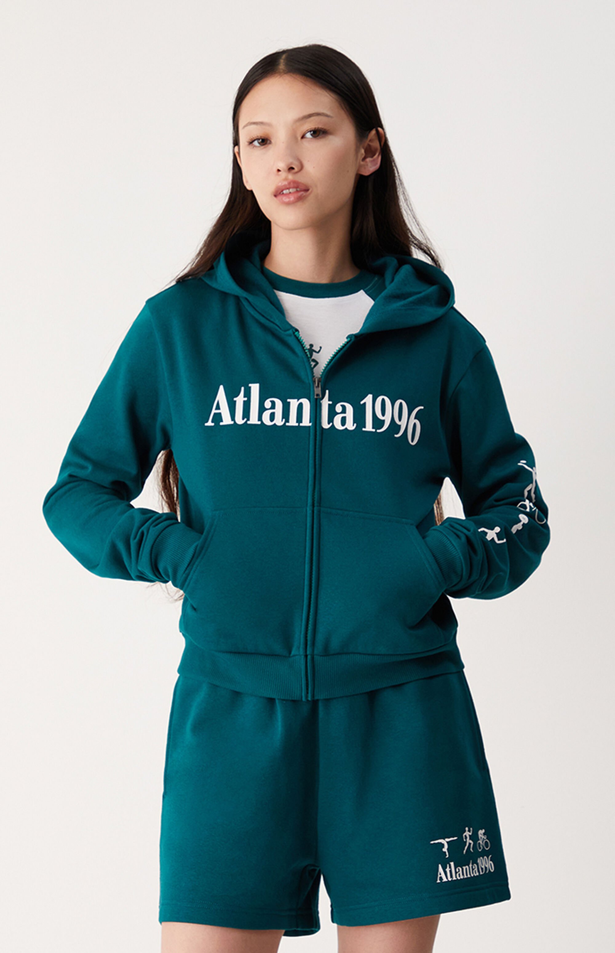 Olympics Atlanta Slim Fit Zip Up Hoodie | PacSun