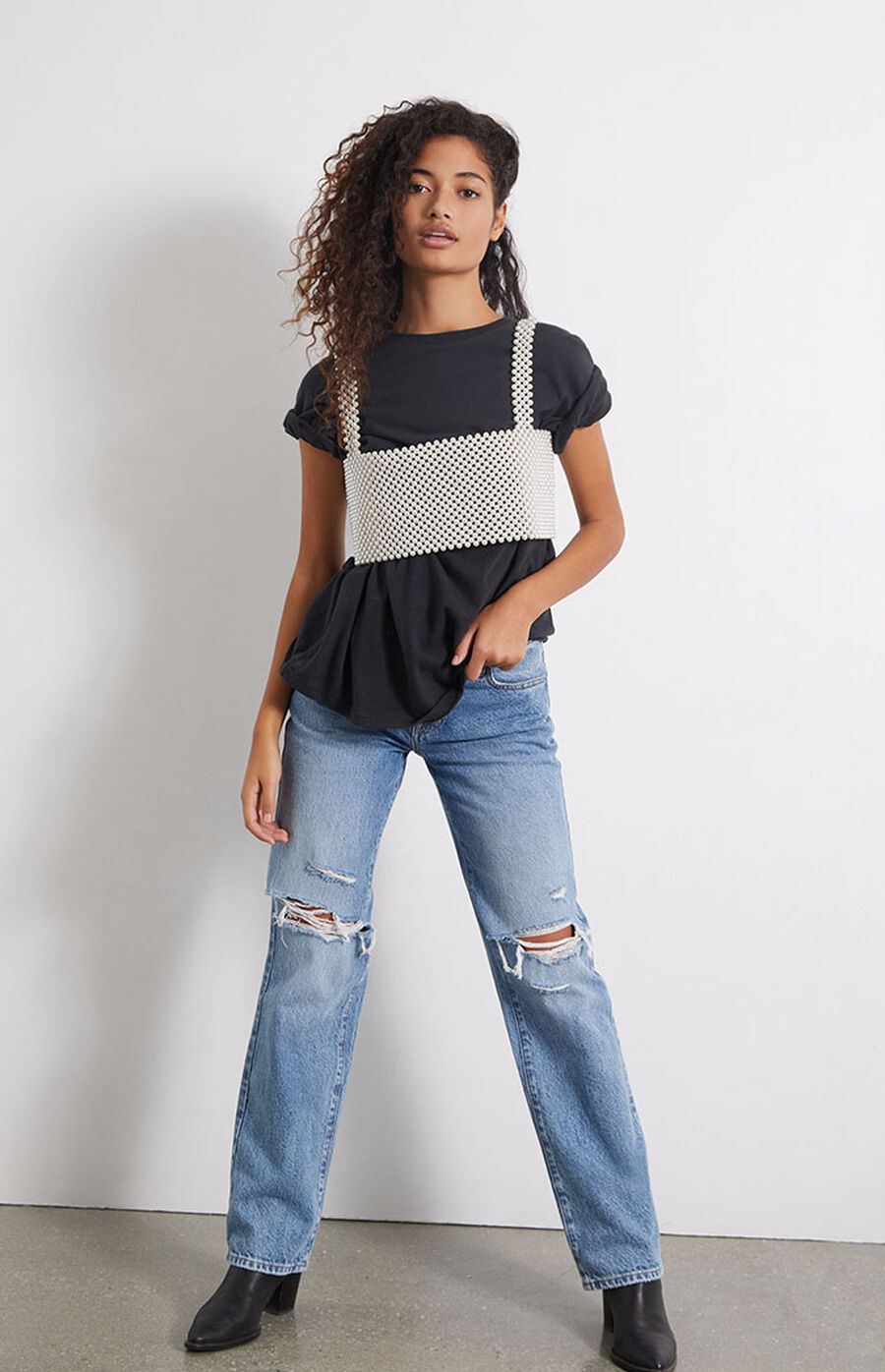 LA Hearts Pearl Tank Top | PacSun