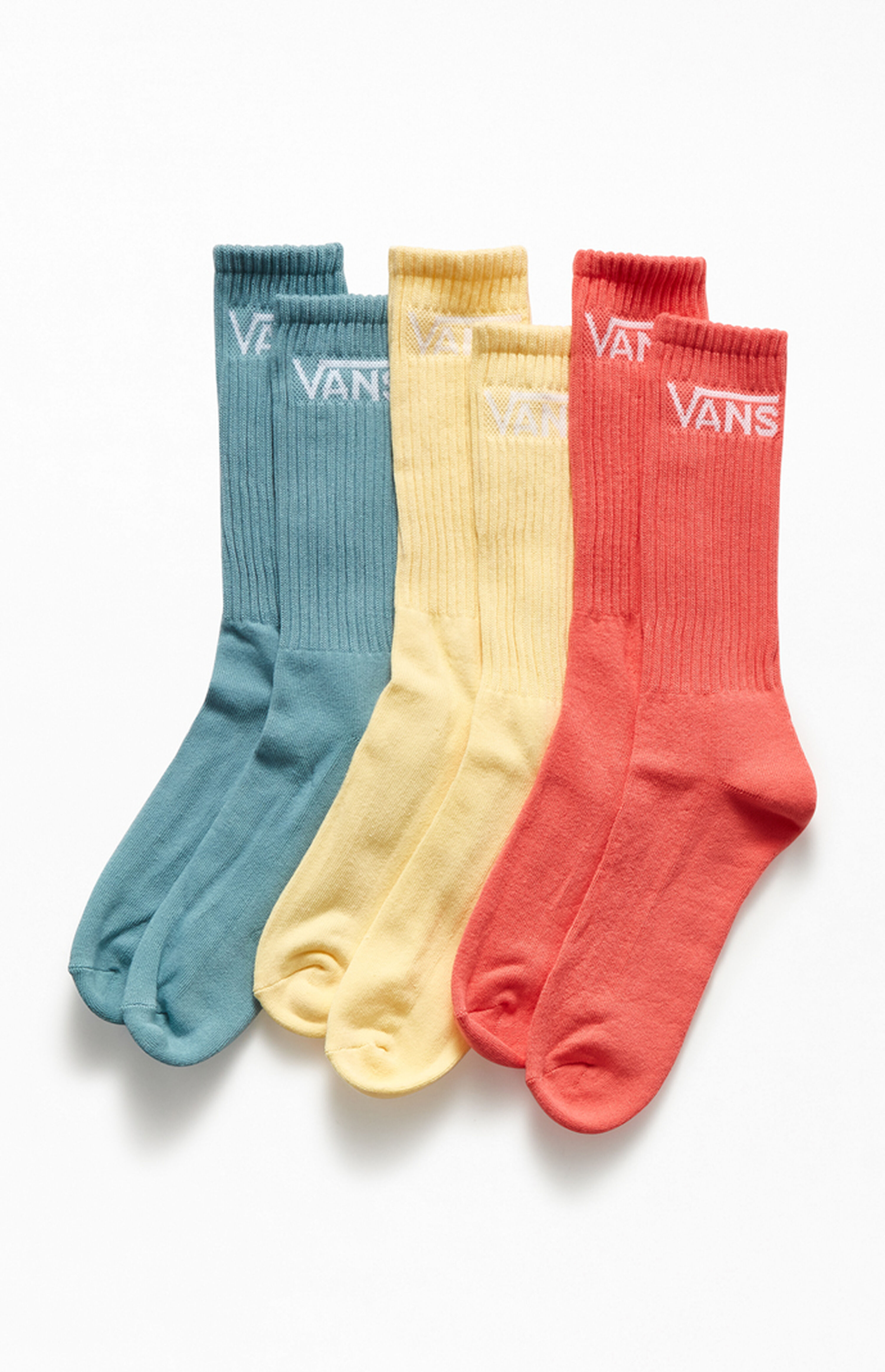Vans 3-Pack Classic Crew Socks | PacSun