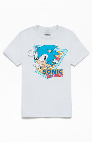 Kids Sonic Running Checker T-Shirt | PacSun