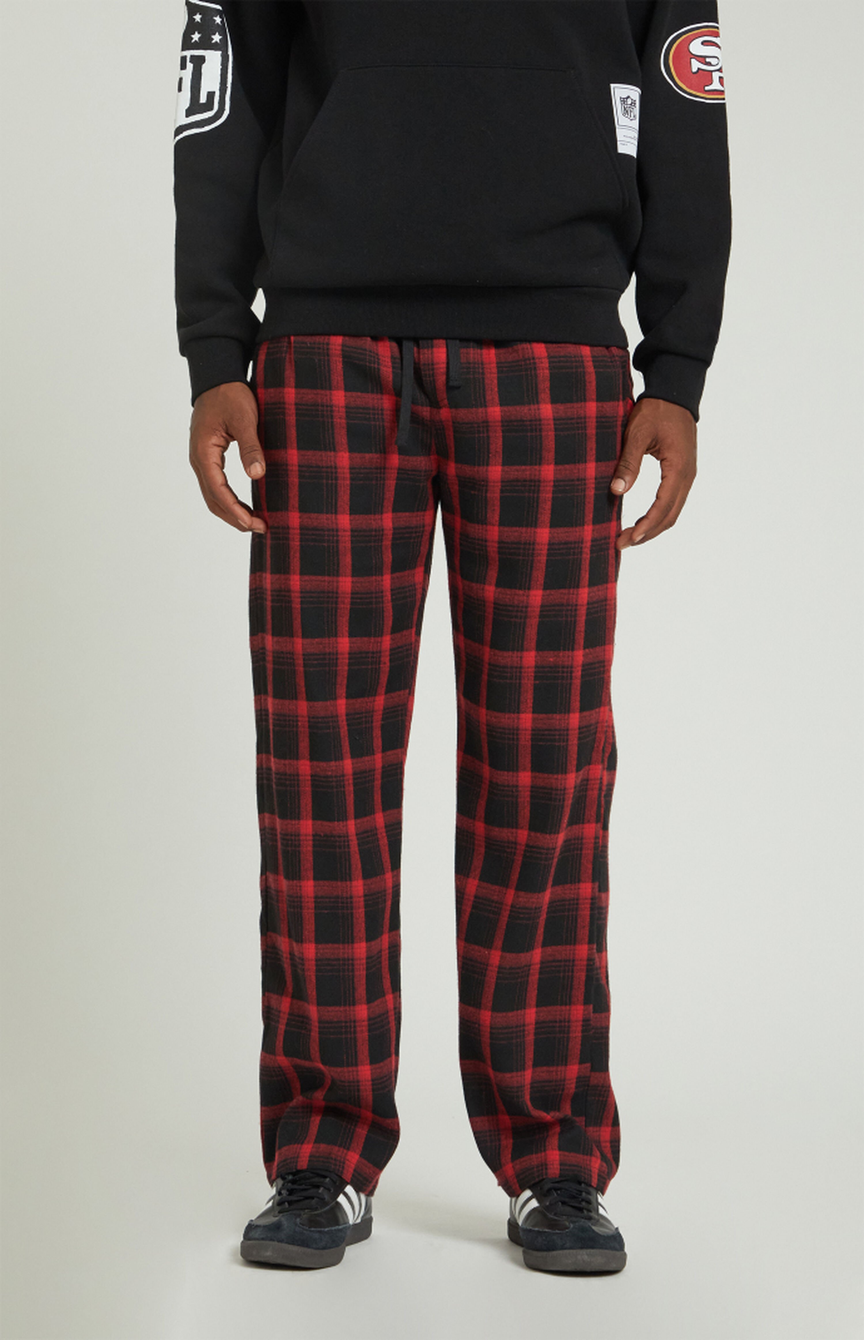 Pacsun Black & Red Plaid Pajama Pants | Pacsun