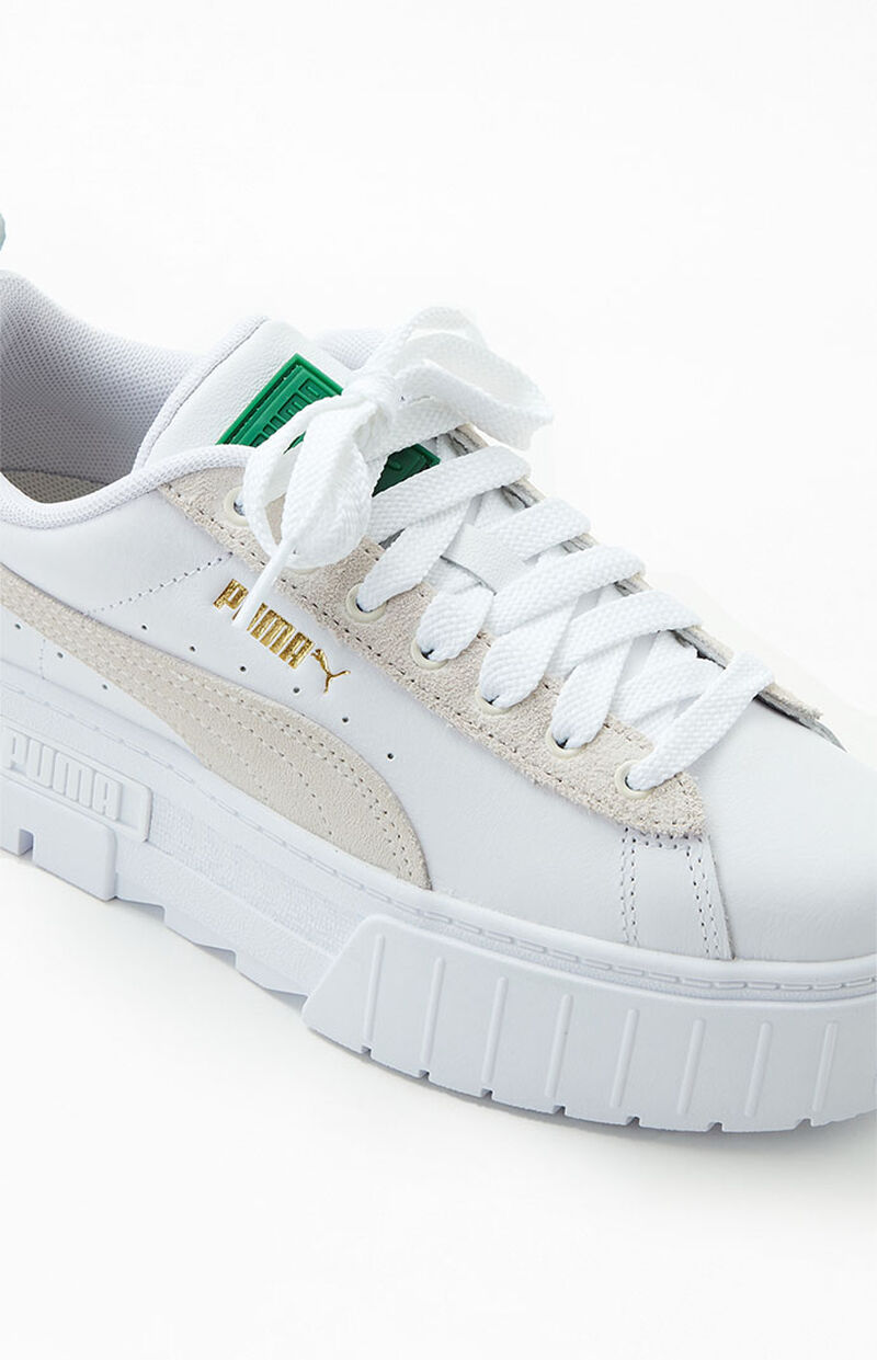 Puma Women's White Mayze Sneakers | PacSun