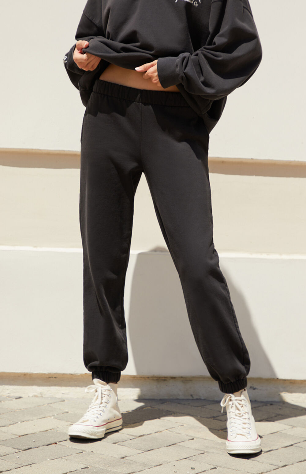 John Galt Charcoal Rosa Sweatpants | PacSun