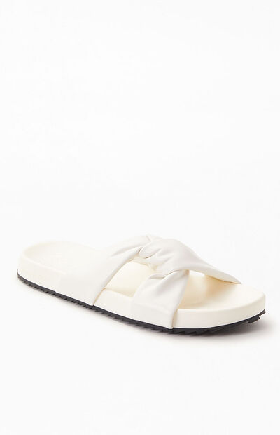 Malvados Women's White Koy Sandals | Pacsun