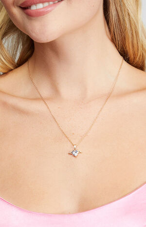 LA Hearts Angel Heart Earrings & Necklace Bundle | PacSun