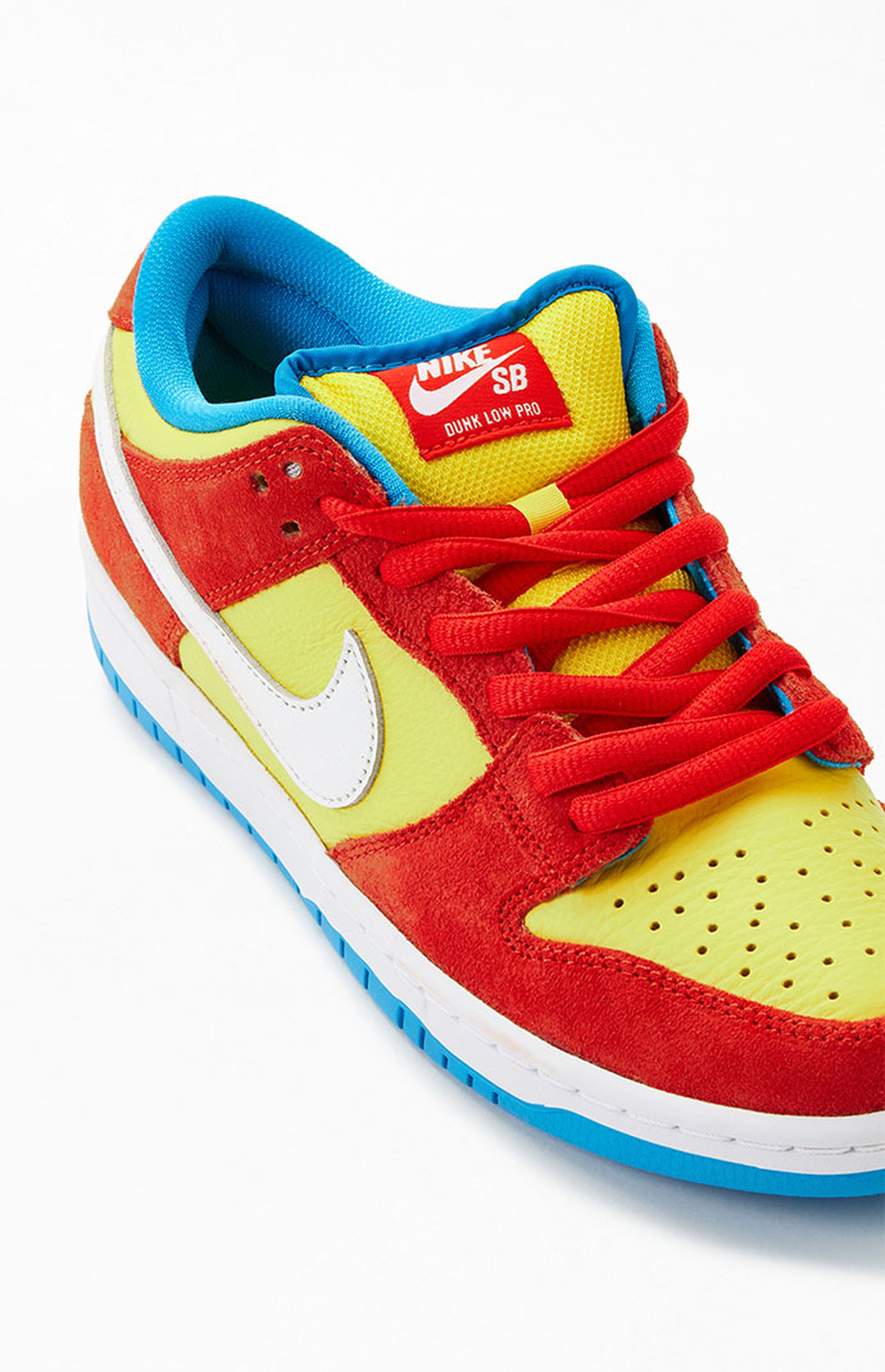 Nike SB Dunk Low Bart Simpson Shoes | Pacsun