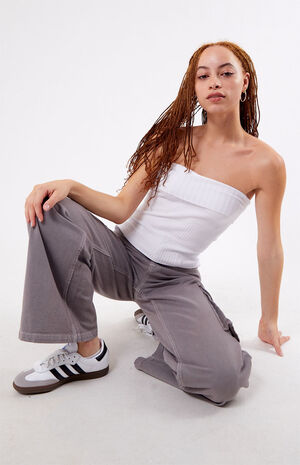 LA Hearts Florence Fold-Over Tube Top | PacSun