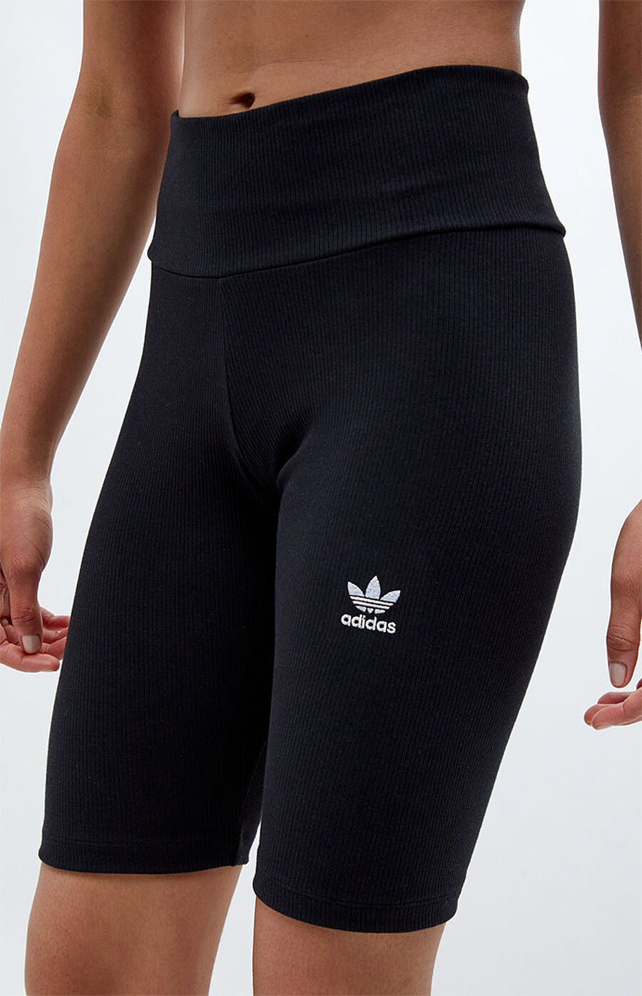 adidas Essential Ribbed Bike Shorts | PacSun