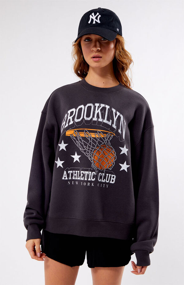 Pacsun Brooklyn Athletic Club Crew Neck Sweatshirt | PacSun