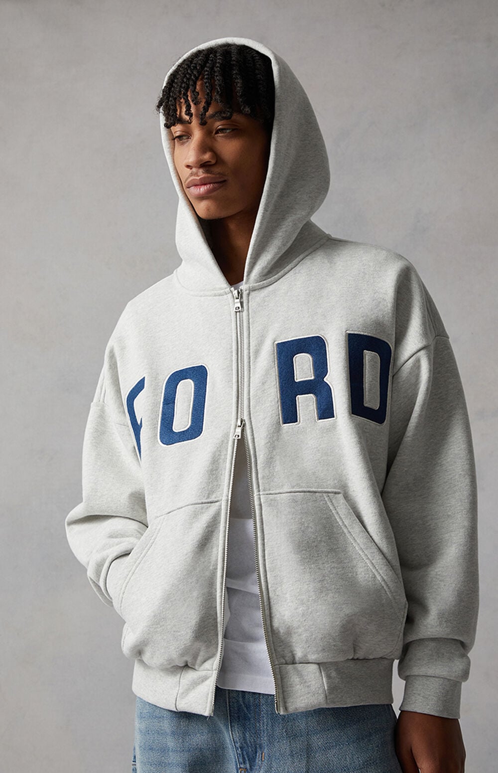 FORD Hallmark Full Zip Hoodie | Pacsun