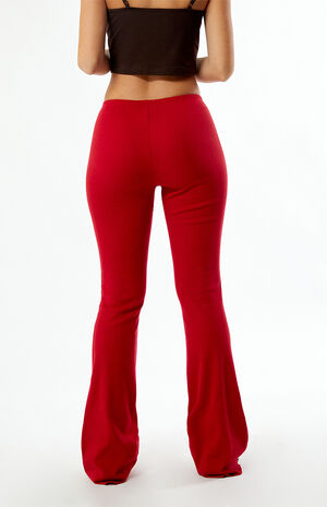 Playboy By PacSun Leopard Flare Pants | PacSun