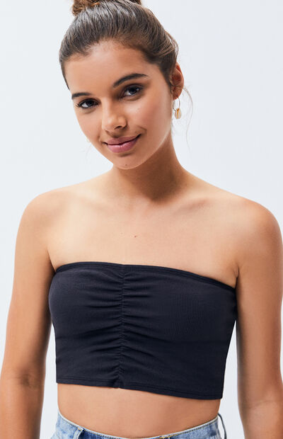 PS Basics by Pacsun Babe Cinched Tube Top | PacSun | PacSun