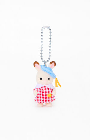 CALICO CRITTERS Chocolate Rabbit Baby Key Chain Bag Charm | PacSun