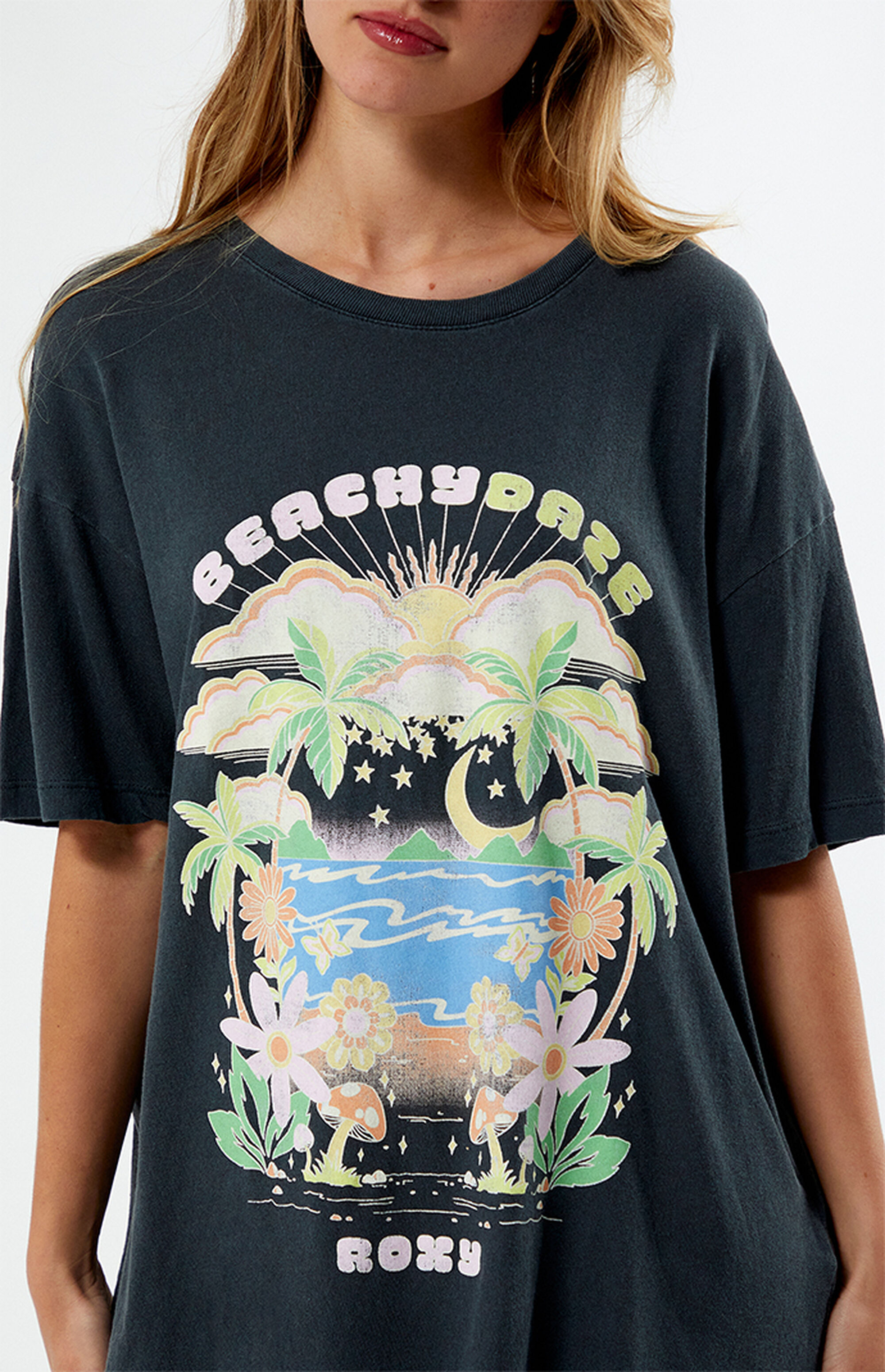 Roxy Beachy Days Oversized T-Shirt | Pacsun