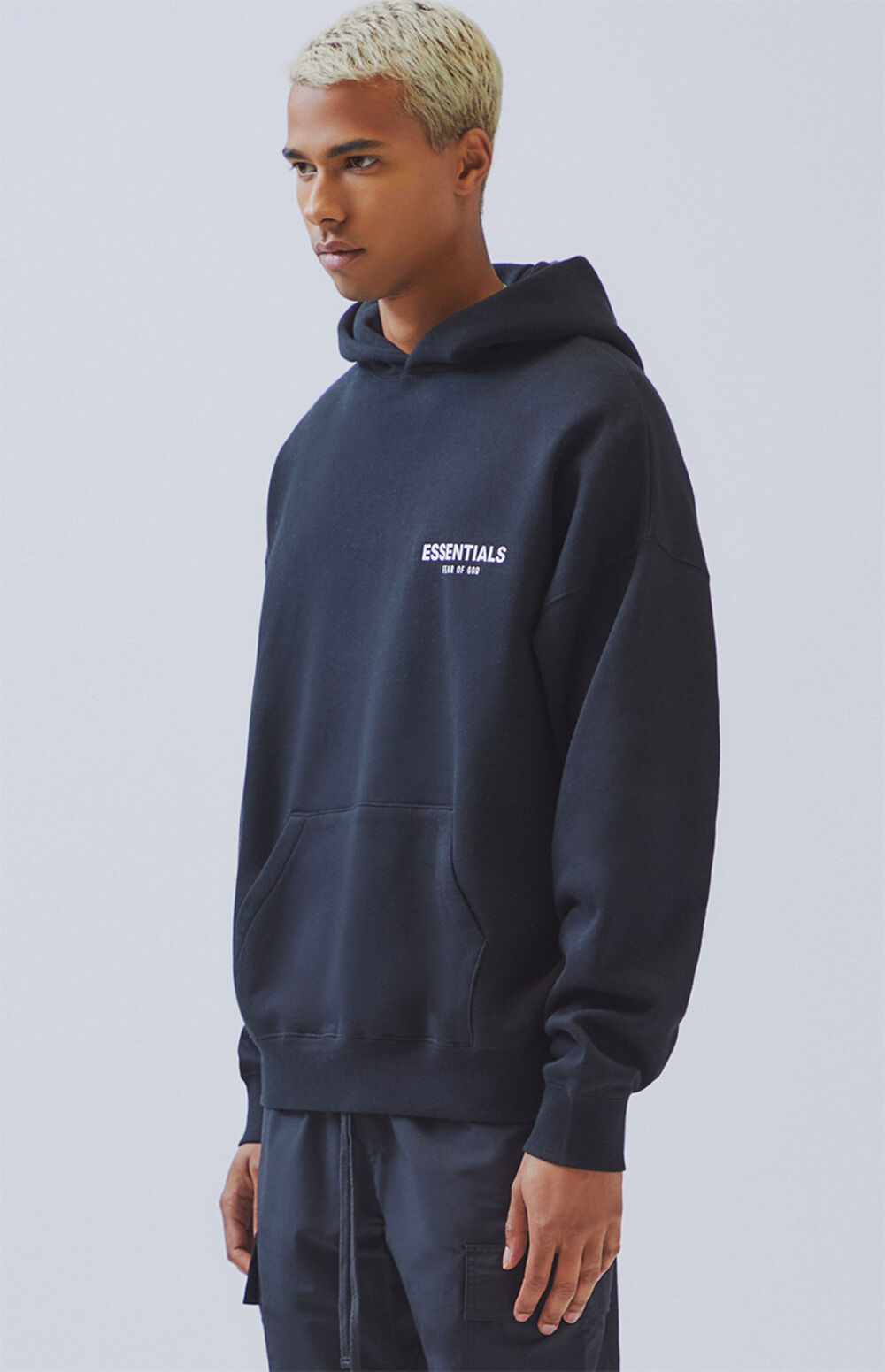 Fear of God Essentials Essentials Logo Pullover Hoodie | PacSun
