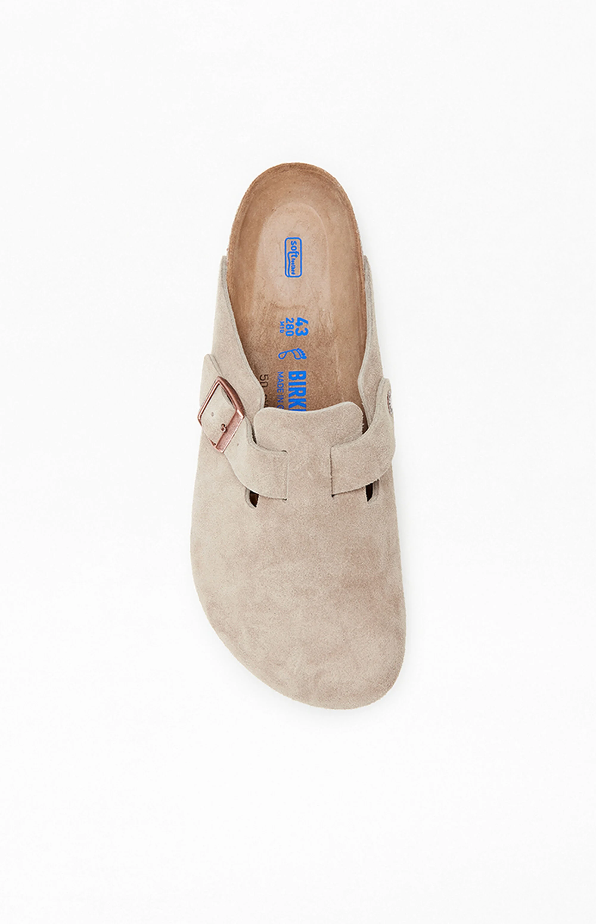 Birkenstock Boston Soft Footbed Clog Taupe | Pacsun