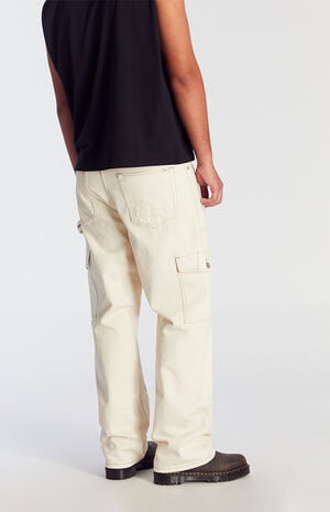 Pacsun Dylan Baggy Jeans Cowboy Cargo Cream | PacSun