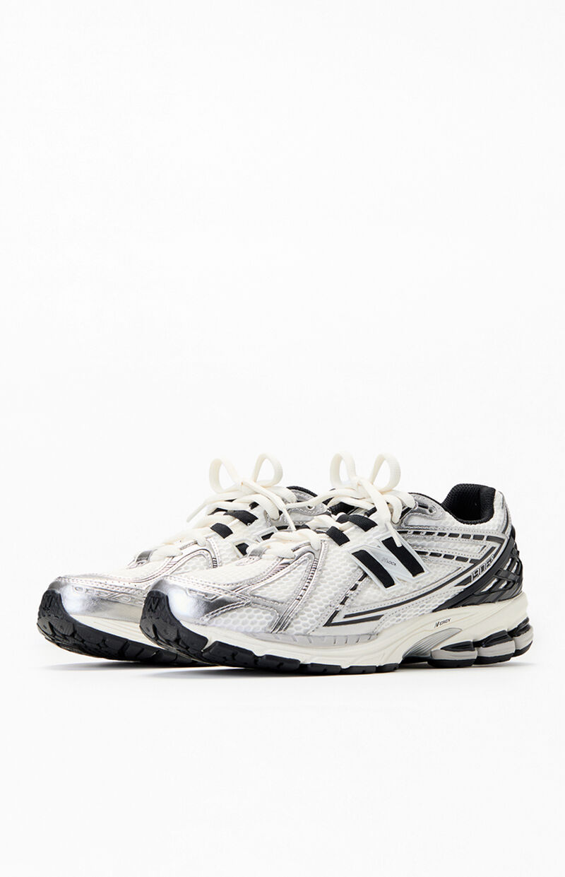 New Balance Silver Metallic & Black 1906R Shoes | Pacsun