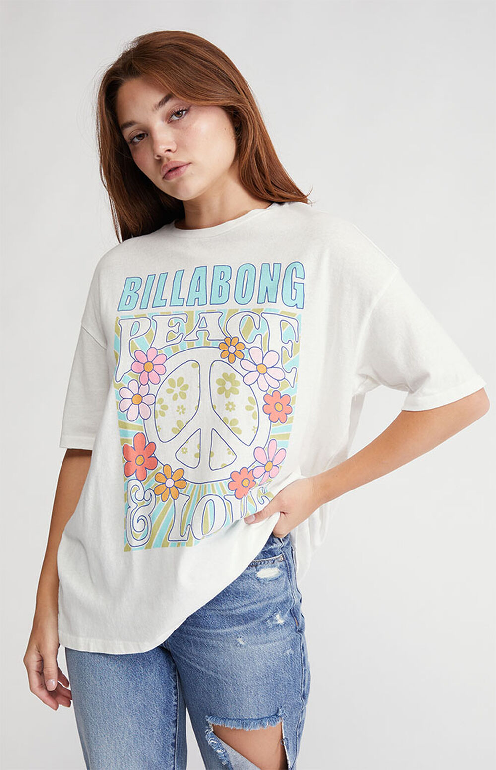Billabong Peace and Love T-Shirt | PacSun
