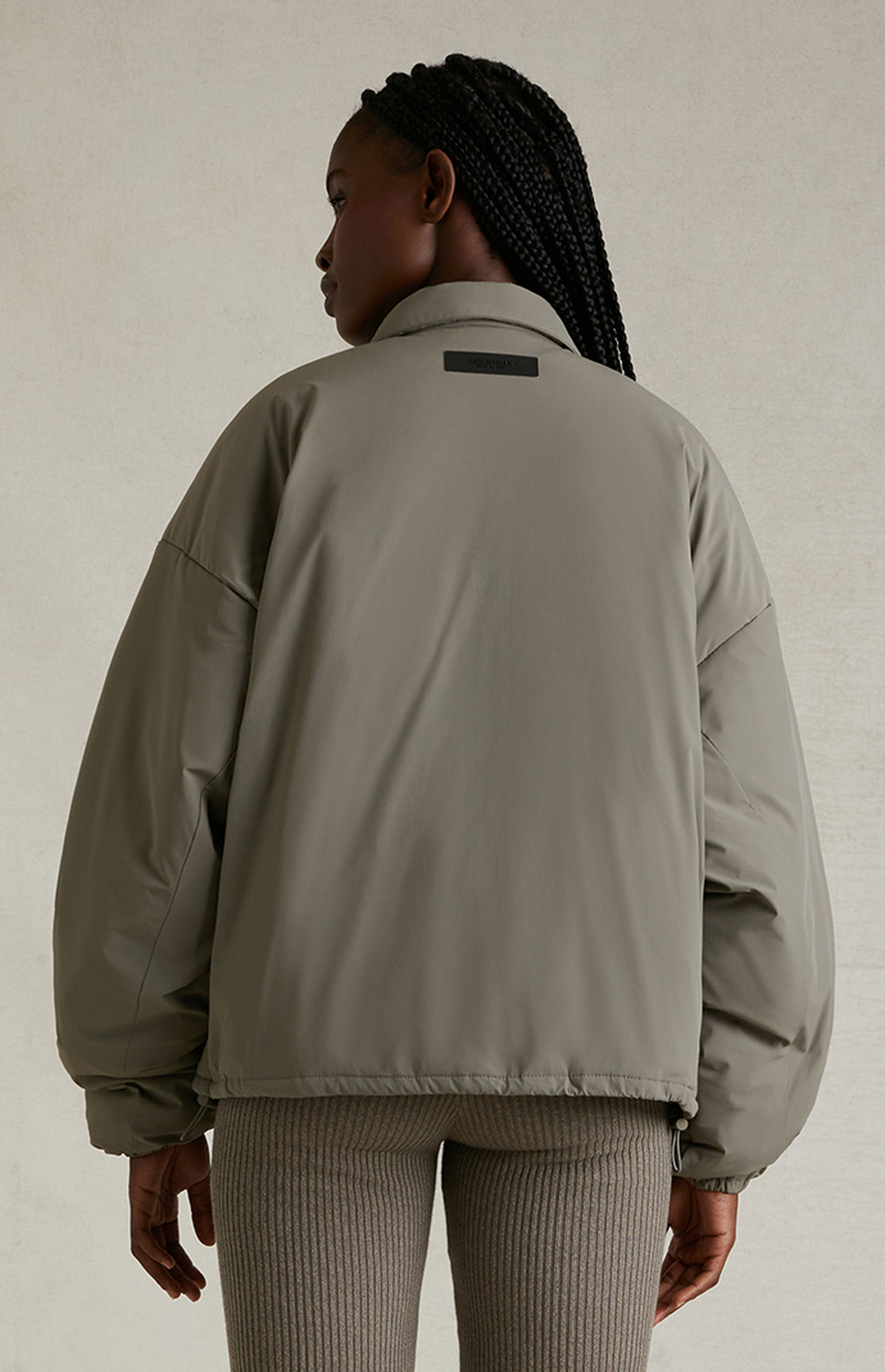 Fear of God Essentials Women's Dust Shell Bomber Jacket | PacSun