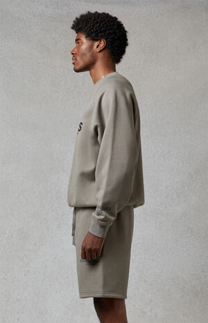 Fear of God Essentials Essentials Cement Crew Neck Sweatshirt | PacSun