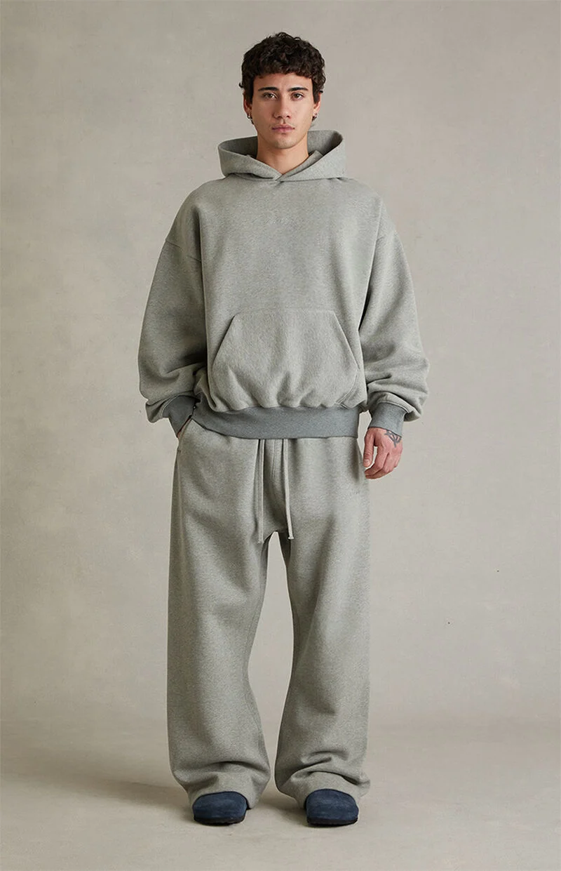 Fear of God ESSENTIALS Concrete Heather Signature Classic Flare ...