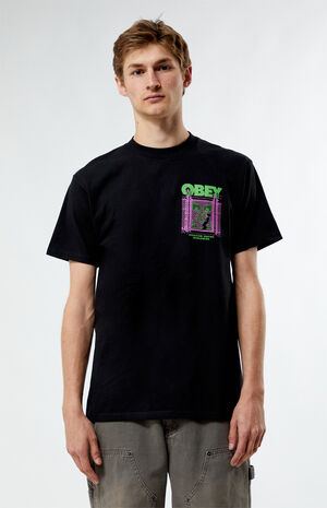 Obey Chain Link Fence Icon T-Shirt | PacSun