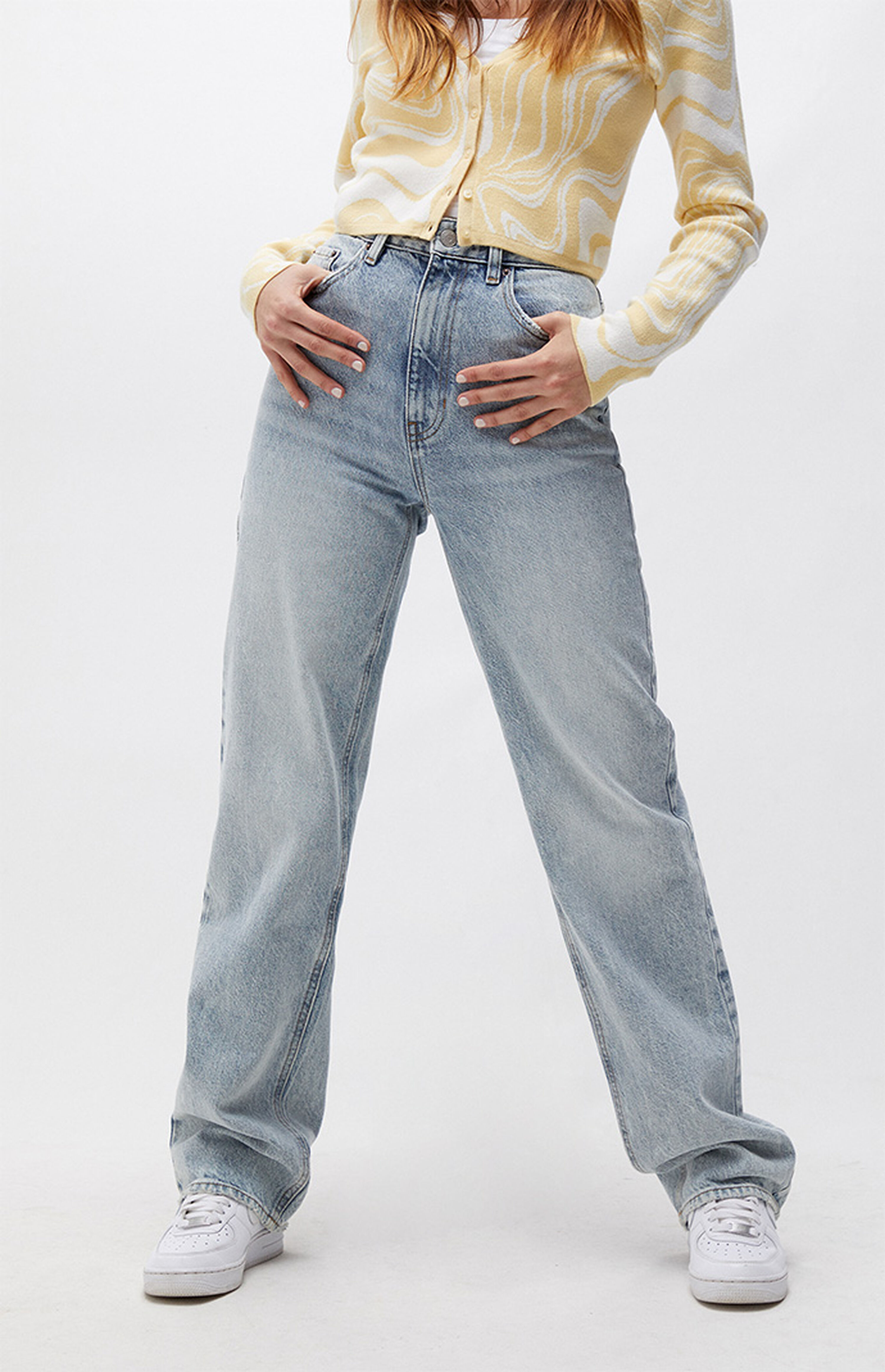 Pacsun Eco Light Blue Boyfriend Jeans | PacSun