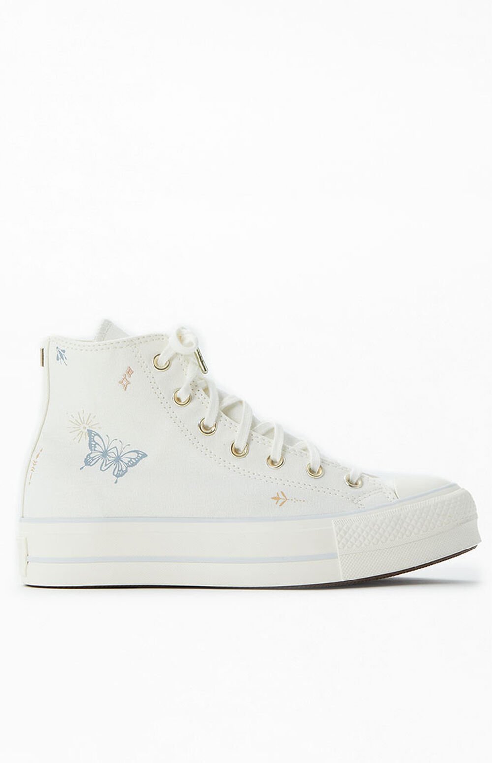 Converse Women's Chuck Taylor All Star Lift Platform Tiny Tattoos ...